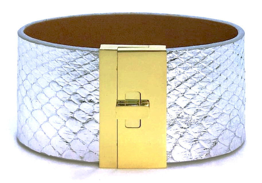 Wide Turnlock Cuff – Leighelena